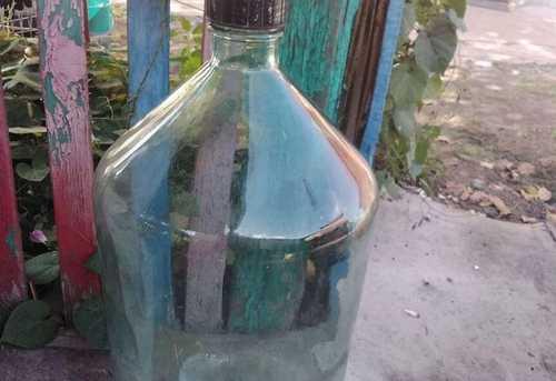 Бутыль стеклянная 20 литров с гидрозатвором