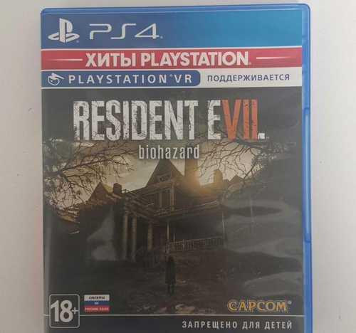 Resident evil 7 ps4 и ps5