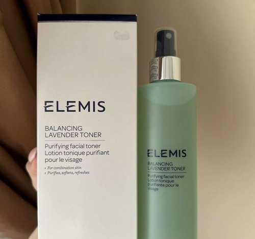 Тоник лаванда Elemis новый