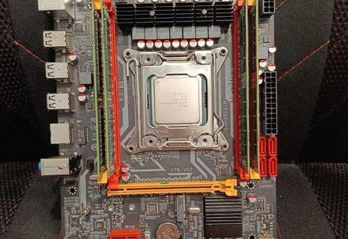 Связка X79 mATX LGA2011+E5-2650v2+32gb DDR3