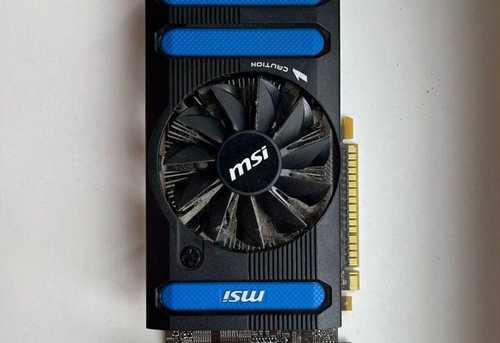 Видеокарта geforce GTX 650ti MSI