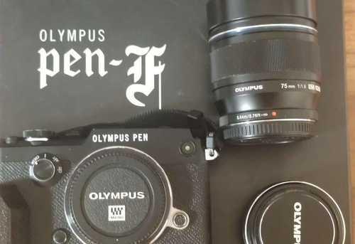 Olympus Pen-f и объективы 75/1.8, 17/1.8