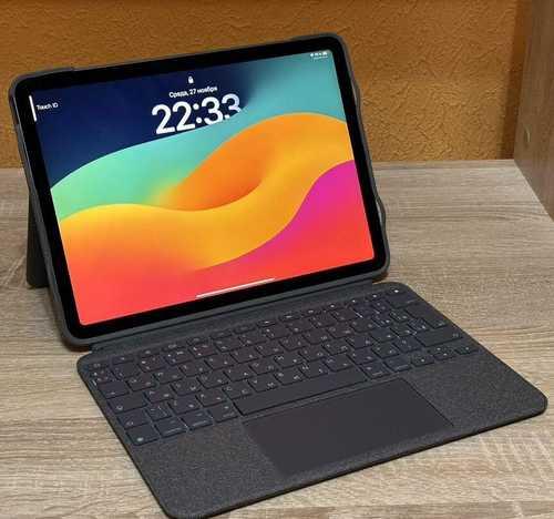 Клавиатура для iPad Air — Logitech combo touch