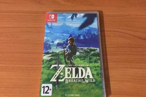 The legend of zelda breath of the wild катридж