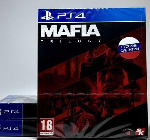 Диск Mafia Trilogy PS4