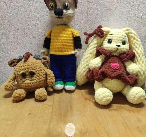 Вязанные игрушки