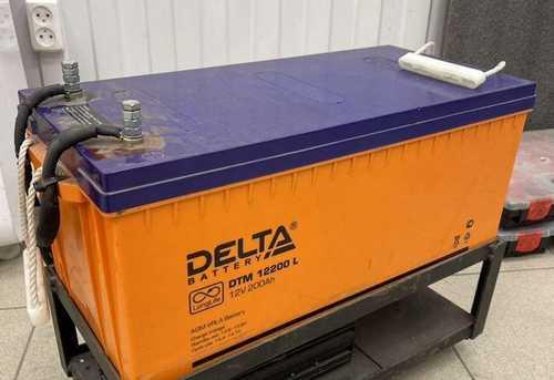 Аккумулятор delta AGM 200Ah DTM 12200 L