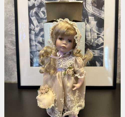 Кукла фарфоровая porcelain doll коллекционная