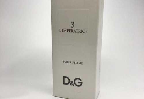 Dolce gabbana 3 L'imperatrice духи 100 мл