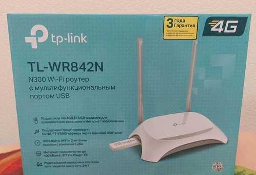 Wi-Fi роутер TP-Link TL-WR842N