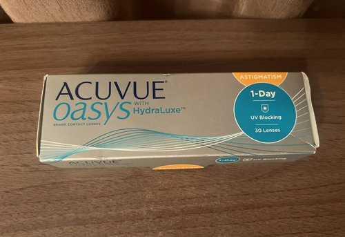 Контактные линзы 1-Day Acuvue Oasys with Hydraluxe