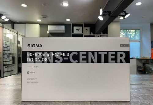 Sigma AF 60-600mm F/4.5-6.3 DG DN OS Sports Sony