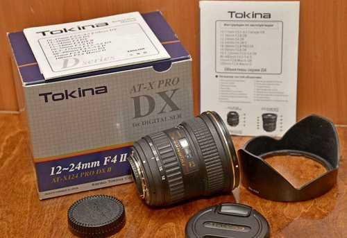 Tokina AT-X PRO DX II 12-24mm F4 for Nikon