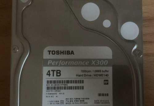 Жесткий диск Toshiba Performance X300 4Tb