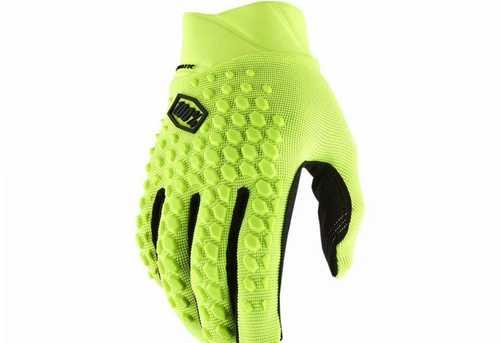 Велоперчатки 100 Geomatic Glove Fluo L