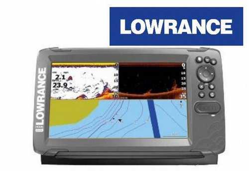 Lowrance hook2 9 с датчиком SplitShot