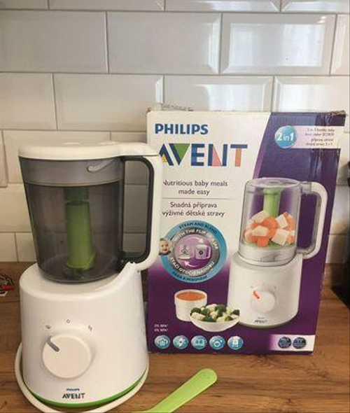 Пароварка-блендер philips avent 2 в 1