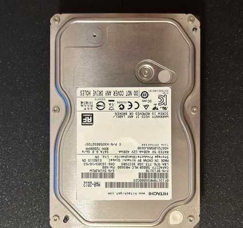 Жесткий диск hitachi 500 gb