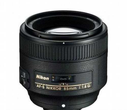 Nikon объектив 85mm f/1.8G AF-S Nikkor