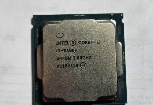 Новый процессор Intel Core i3 9100F, OEM