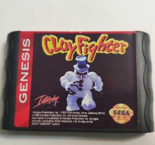 Clay Fighter (картридж для Sega)