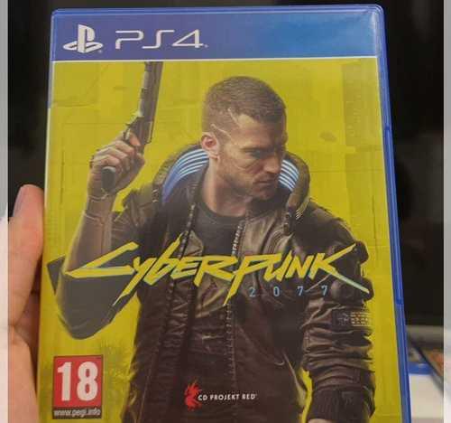 Cyberpunk 2077 ps4 диск