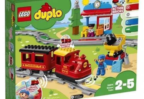 Конструктор lego duplo 10874 Поезд на паровой тяге