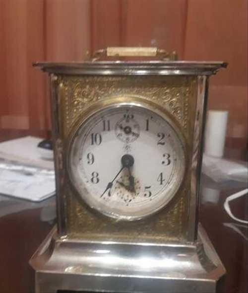 Старинные каретные часы Junghans, старая Германия