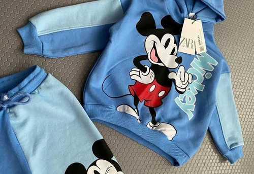 Костюм Zara Mickey 98-116 трехнитка