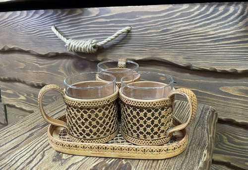 Подстаканники из бересты