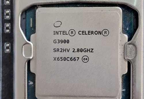 Процессор Intel Celeron g3900
