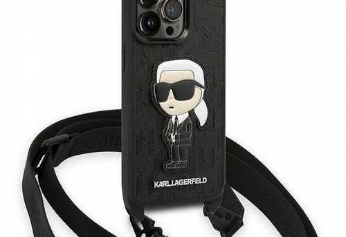 Чехол c ремешком Karl Lagerfeld для iPhone 14 Pro