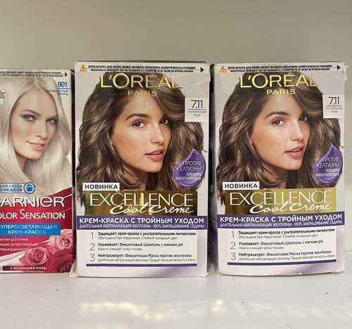 Краска для волос loreal лореаль, garnier