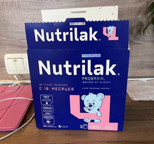 Детская смесь nutrilak c 18 месяцев