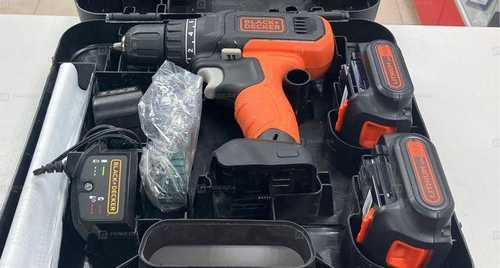 Дрель шуруповерт black decker BCD7122CK