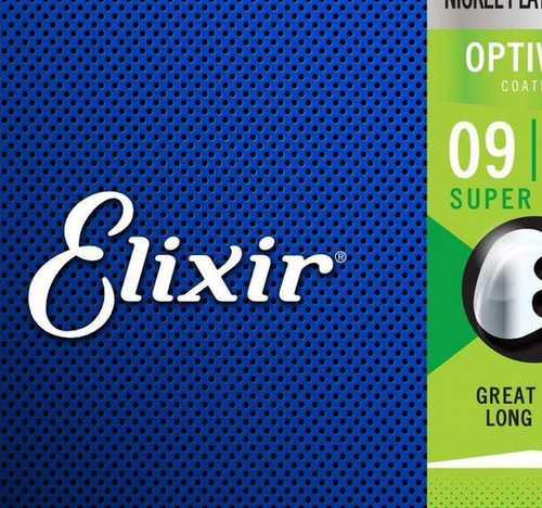 Струны Elixir 19002 OptiWeb Super Light 09-42