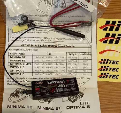 Приёмник hitec optima 7