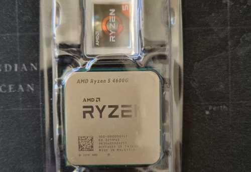 Процессор Ryzen 5 4600g (с графикой Vega 7)