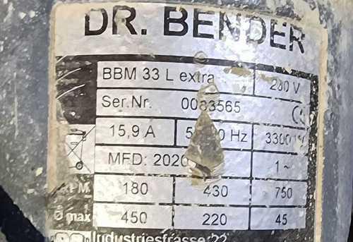 Установка алмазного бурения DR.bender BBM-33L extr