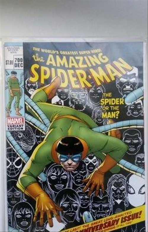 Комикс the Amazing Spider-Man #700 Variant edition