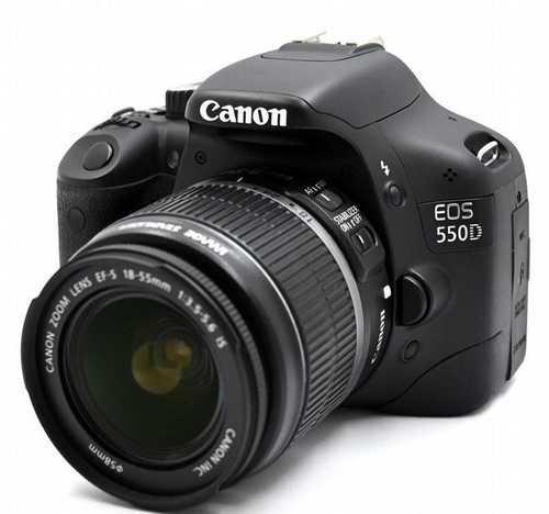 Фотоаппарат Canon EOS 550D Kit (3302 кадра)