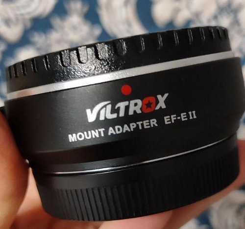 Адаптер Viltrox EF-E II Speed Booster Canon sony