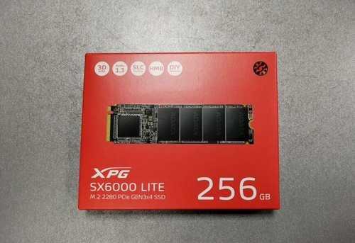 SSD 256Gb M.2 2280 Adata XPG SX6000 PCIe nvme