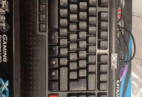 Игровая клавиатура A4 tech X7