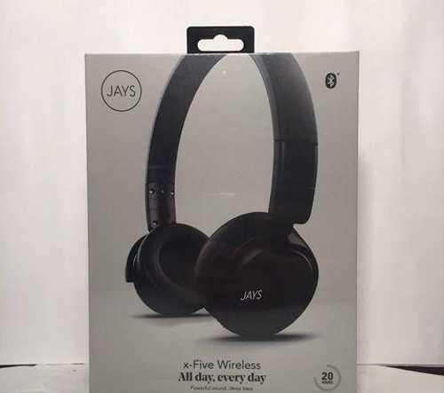 Новые беспроводные наушники jays x-five wireless