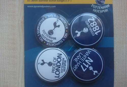 Набор значков Tottenham Hotspur FC