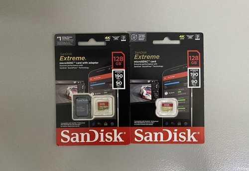 Новые флешки Sandisk Extreme 128gb