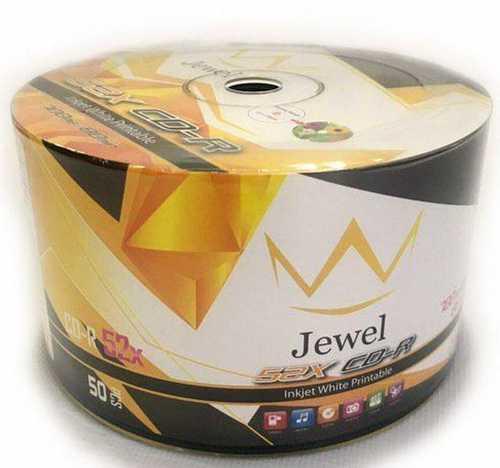 Диск CD-R Print, 700Mb (Jewel), 50 штук