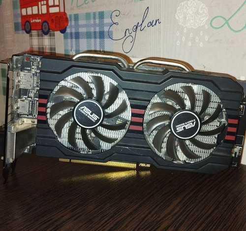 Видеокарта Asus radeon rx 470 directCU 2 4gb