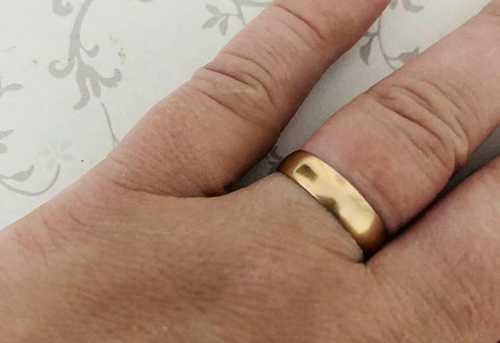 Золотое кольцо 585 обручальное
